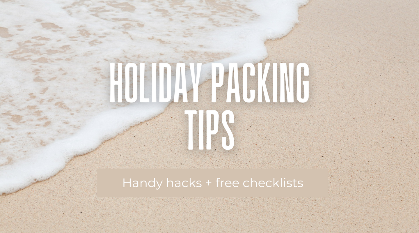 Holiday packing tips and free checklists – www.thelittleplace.com